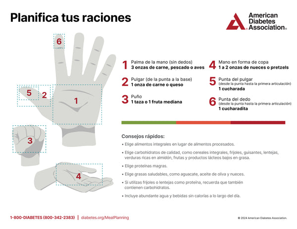 Diabetes Placemat Tear Pads Spanish (4/Pkg) - ShopDiabetes.org | Store ...