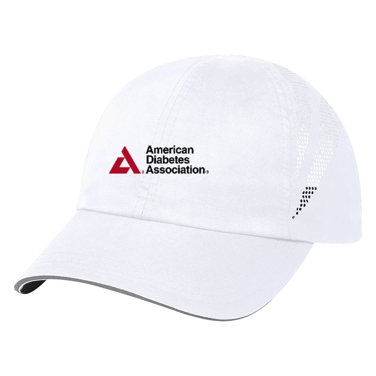 American Diabetes Association Lightweight Baseball Cap, White ...