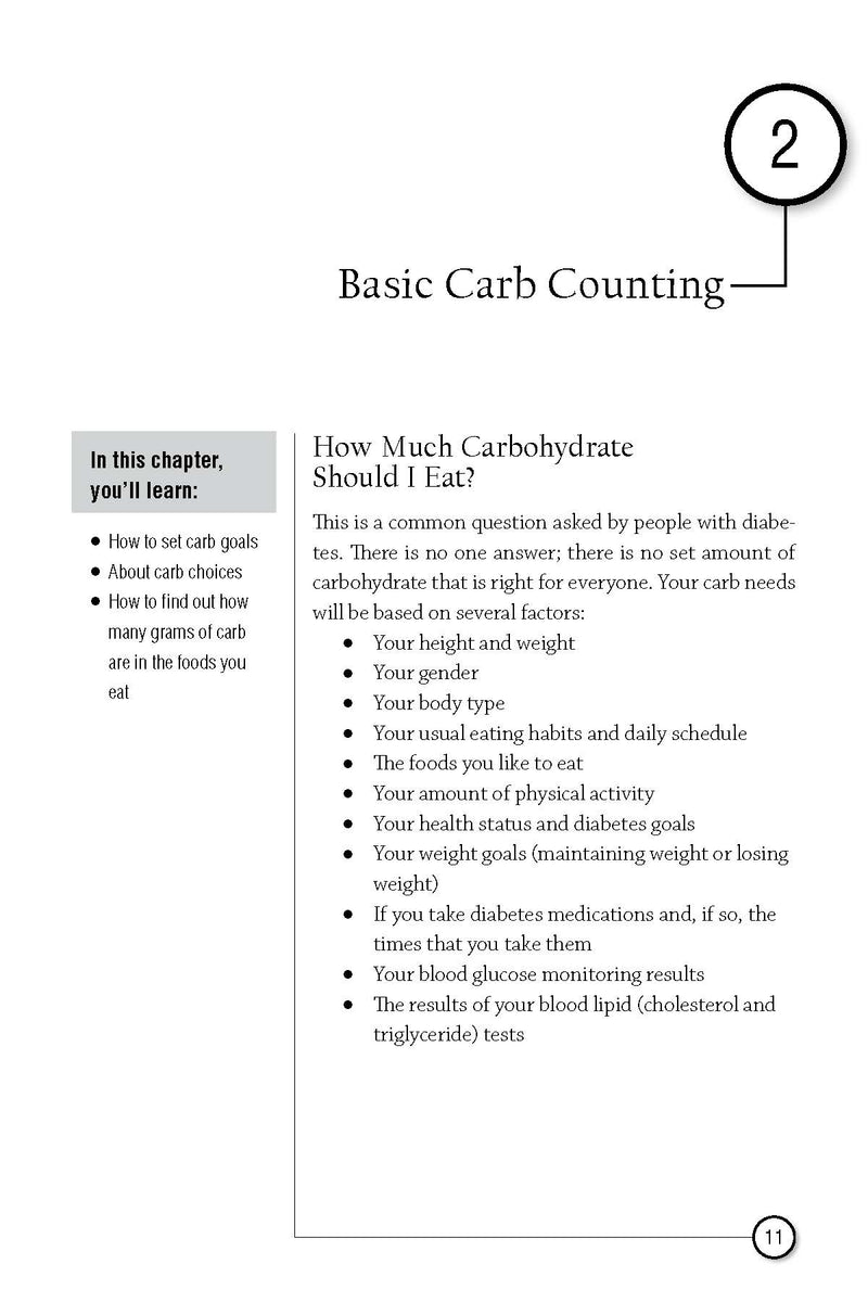 Complete Guide to Carb Counting, 5th Edition – ShopDiabetes.org | Store ...