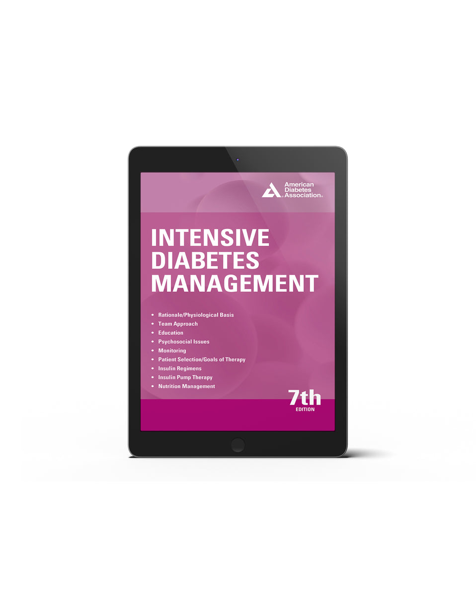 Intensive Diabetes Management, 7th Edition – ShopDiabetes.org | Store ...